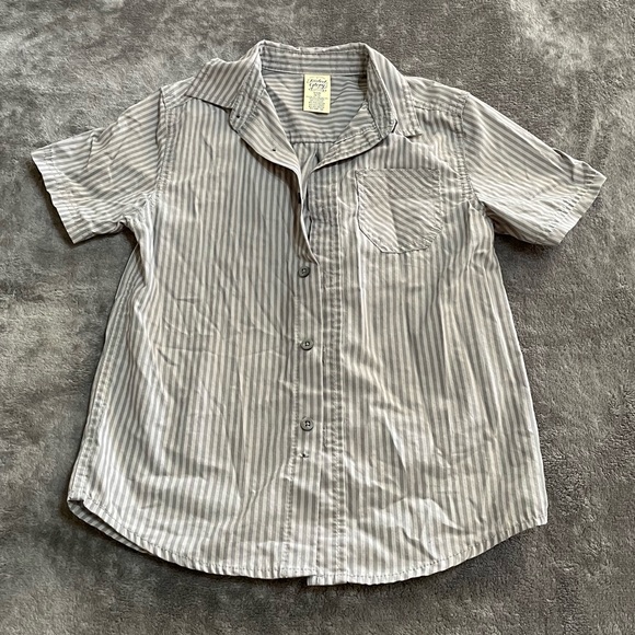 Faded Glory | Shirts & Tops | Faded Glory Short Sleeved Button Down Top ...